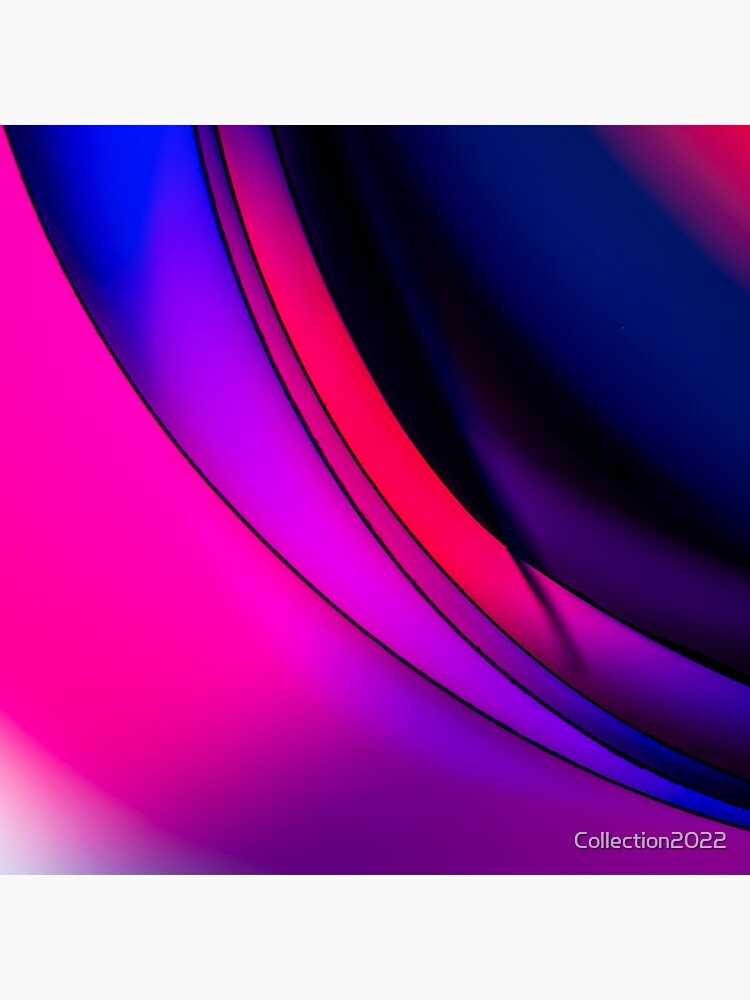 "Curved colors" Poster by Collection2022 | Redbubble