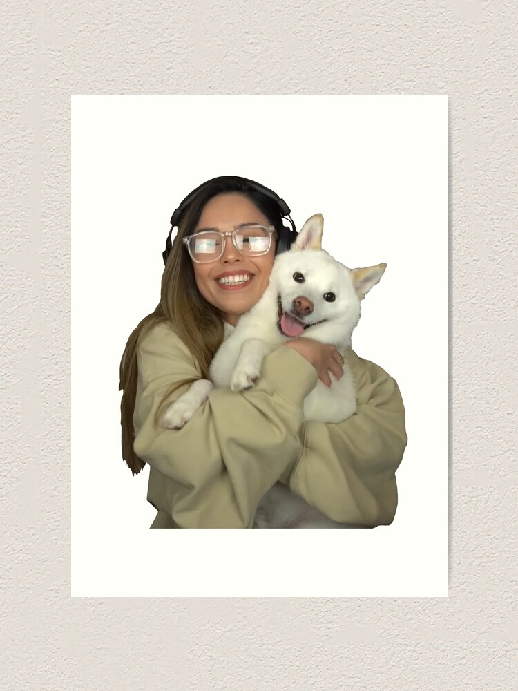 "Valkyrae & Mika" Art Print by ArtInventor | Redbubble