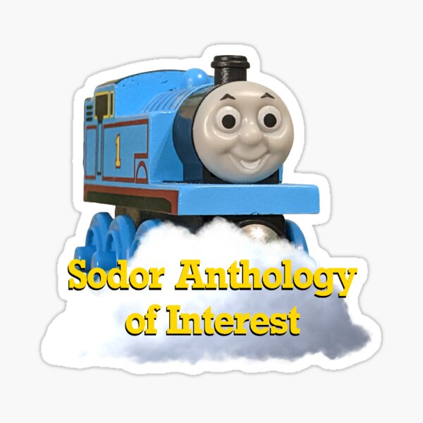 "Sodor Anthology of Interest Thomas Logo" Sticker for Sale by ...