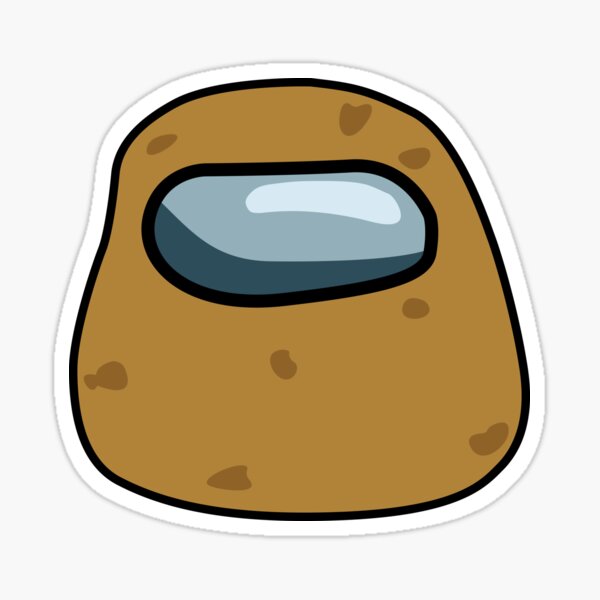 "Potatus " Sticker by Rzera- | Redbubble