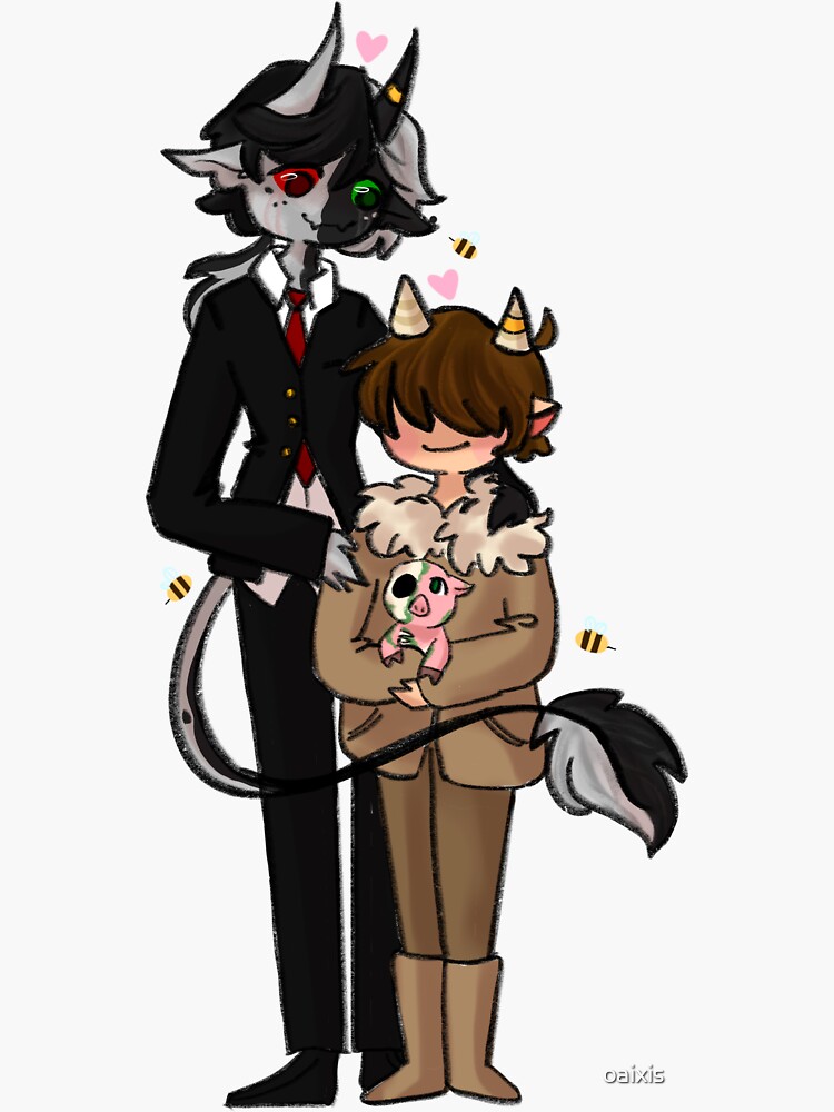 "bee duo family" Sticker for Sale by oaixis | Redbubble