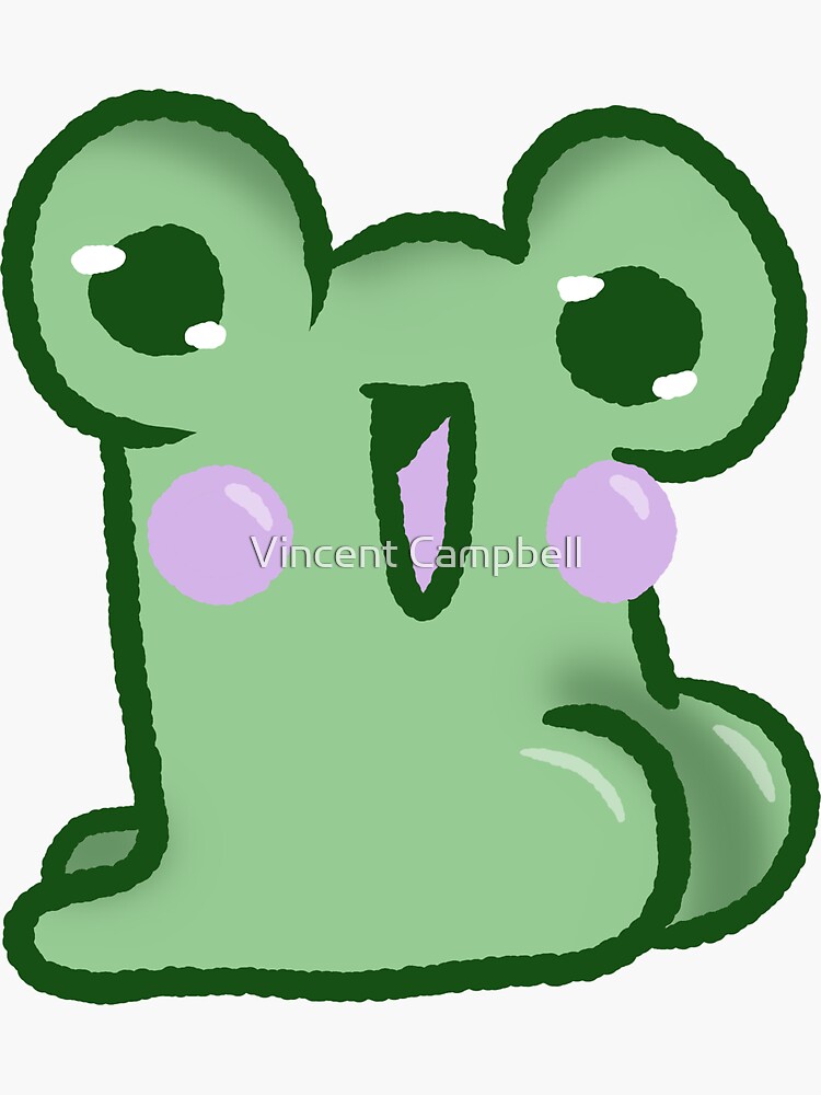 Frog Butt Sticker For Sale By V1nny64 Redbubble