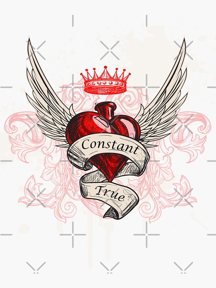"Constant and True Paint" Sticker by SOLprints | Redbubble