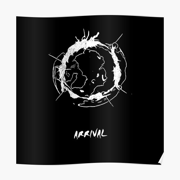 Arrival Alien Language Posters | Redbubble