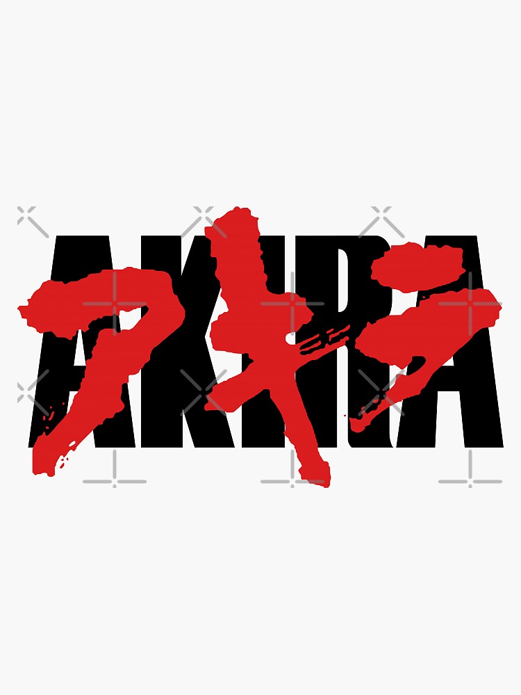 "AKIRA - Logo" Sticker for Sale by Den23 | Redbubble
