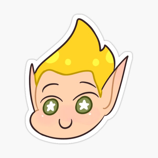 "Adoring Fan" Sticker for Sale by Snickersdoge | Redbubble