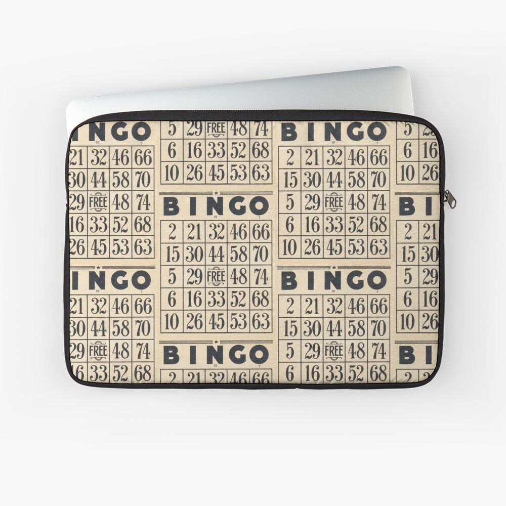 "Bingo card sticker" Sticker for Sale by SouthPrints | Redbubble