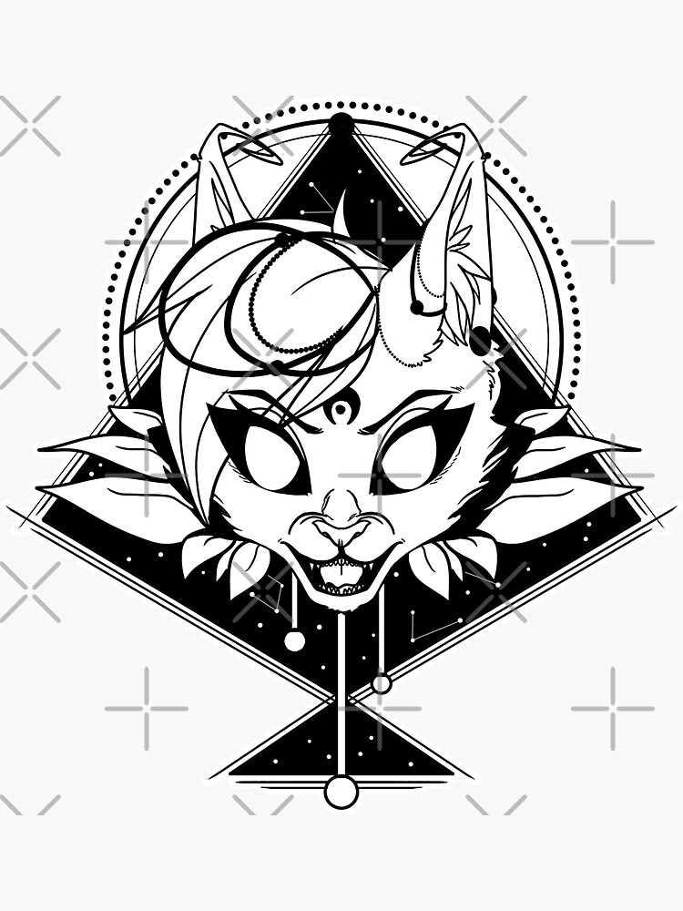 "Dead Moon #2" Sticker for Sale by Klabiama | Redbubble