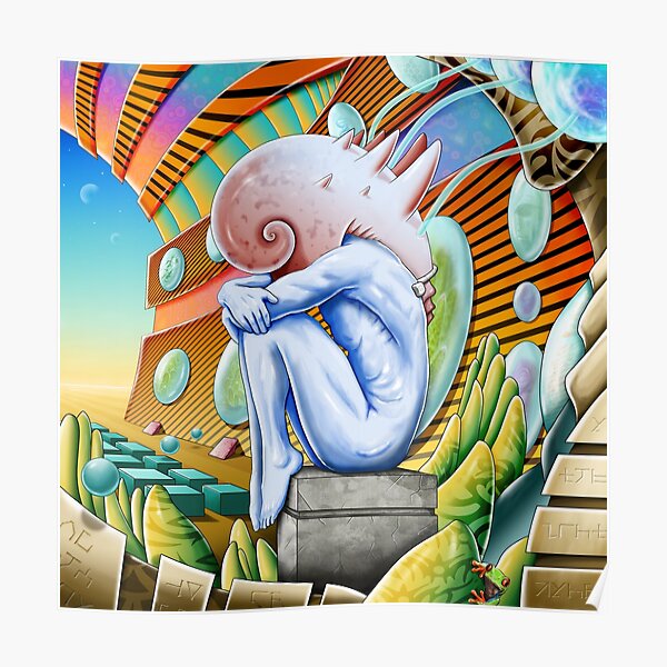 "Entheogenic Rebirth" Poster by KOALACID | Redbubble