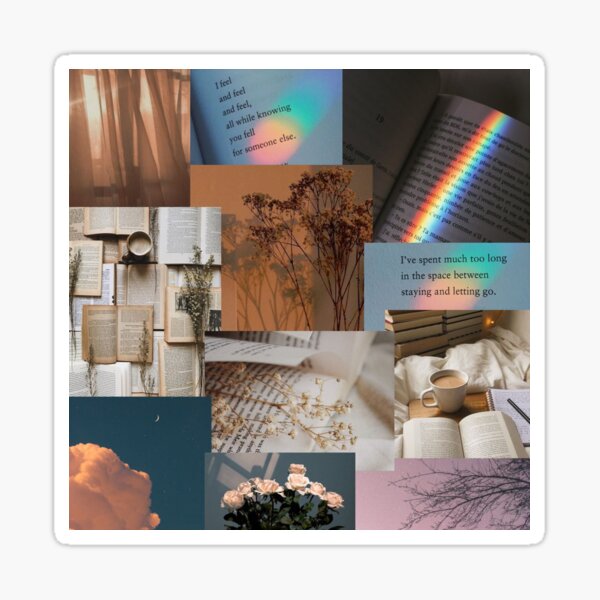 "Aesthetic Collage" Sticker for Sale by ojasha | Redbubble