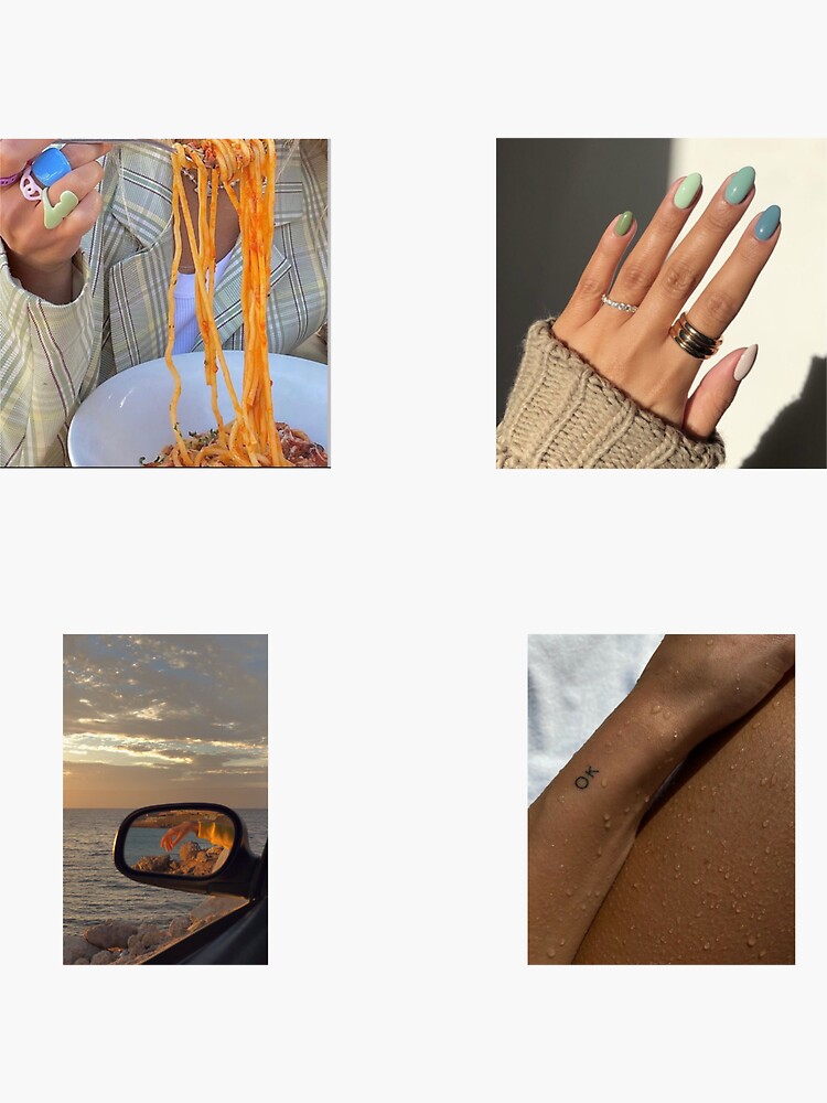 "aesthetic summer pictures stickers pack" Sticker for Sale by ...