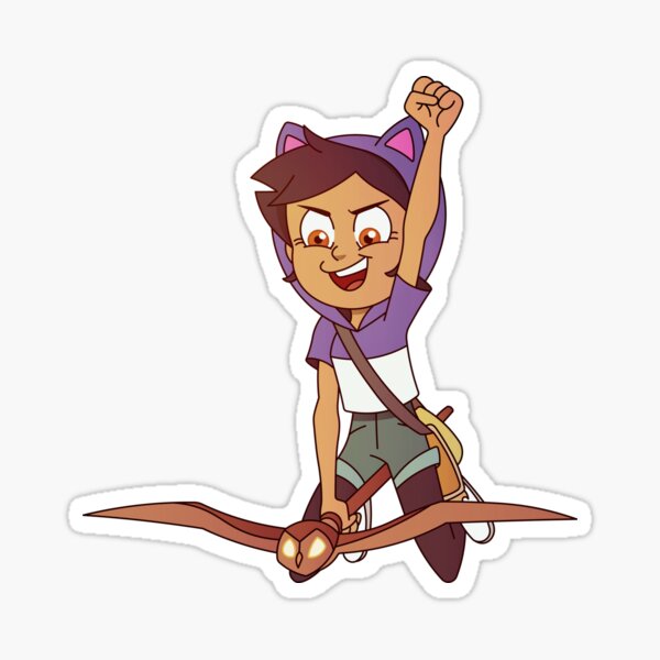"Luz Noceda | The Owl House" Sticker for Sale by artnchfck | Redbubble