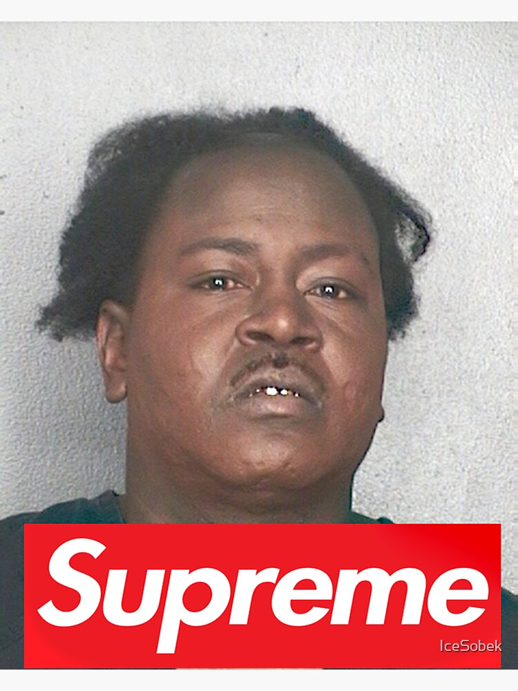 "Trick Daddy mugshot" Sticker by IceSobek | Redbubble