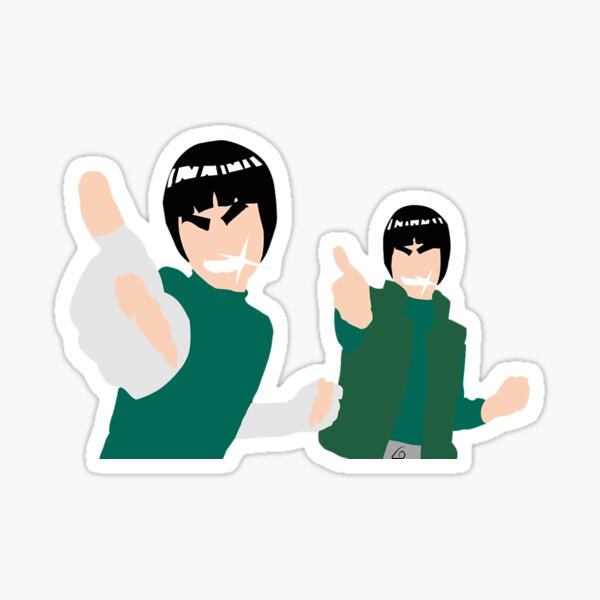 Might Guy Stickers | Redbubble