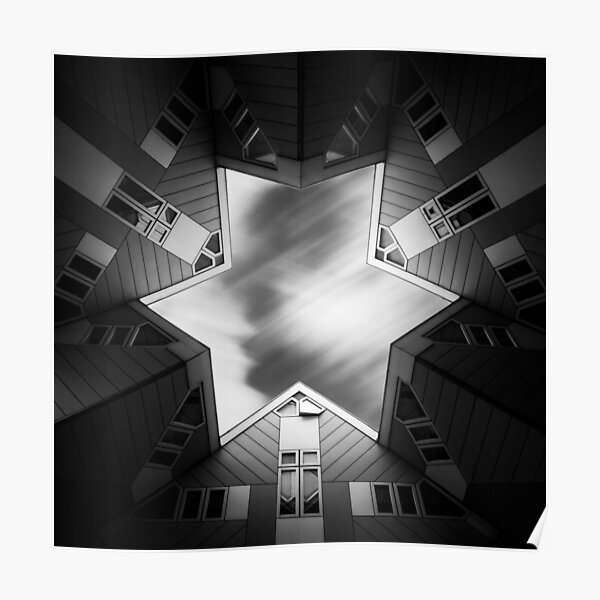 "Cubic Star" Poster for Sale by dabowphoto | Redbubble