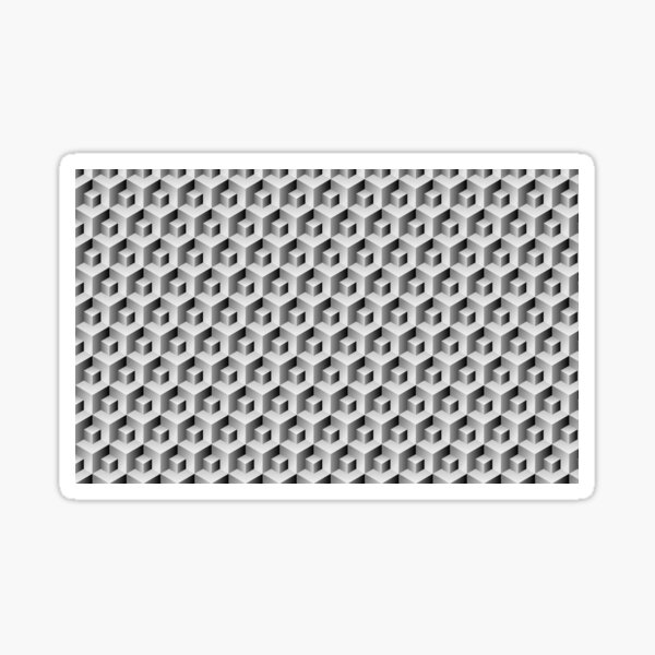 "Cubes" Sticker by BOMM2021 | Redbubble