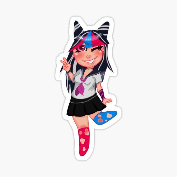 "Ibuki mioda (Chibi)" Sticker for Sale by HowdyAngelica | Redbubble