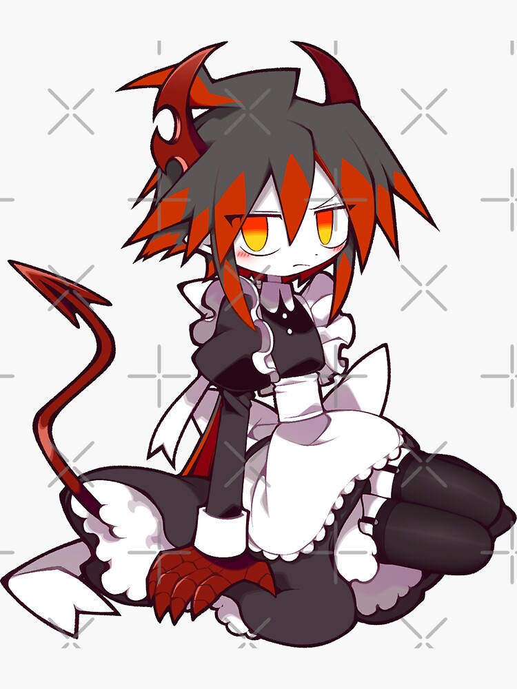 "Maid ivlis" Sticker for Sale by funamusea | Redbubble