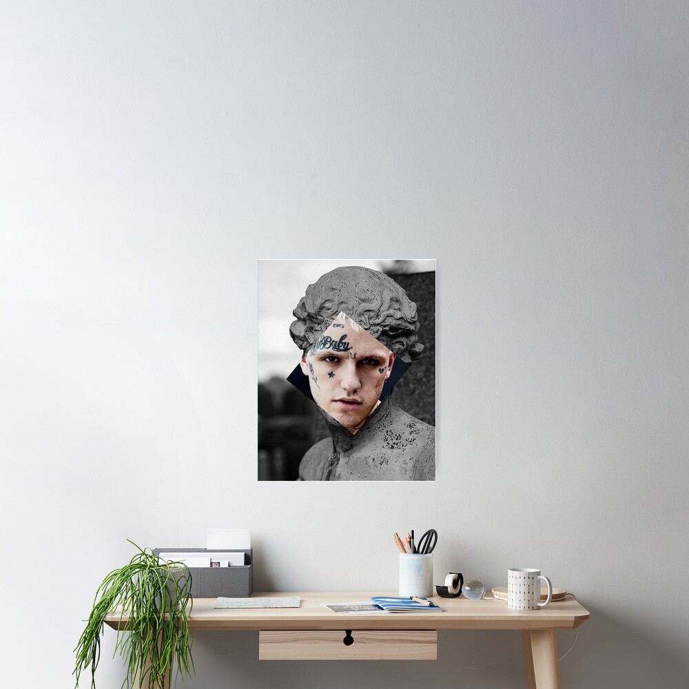 "Fantastic Lil Peep collage" Poster by pravevrednosti | Redbubble