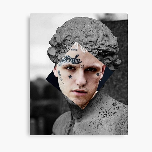 "Fantastic Lil Peep collage" Canvas Print by pravevrednosti | Redbubble