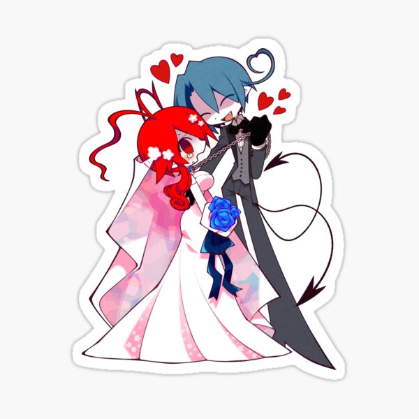 "Wedding" Sticker for Sale by funamusea | Redbubble