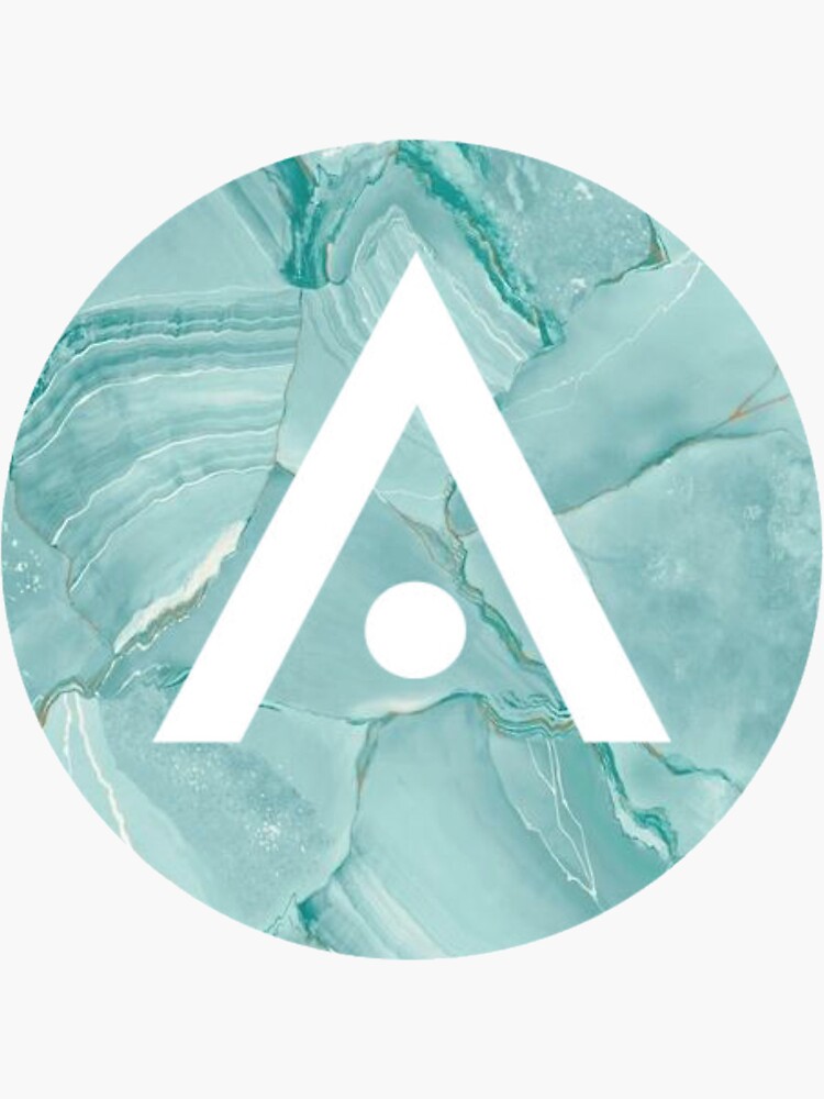 "Green Marble Aveda Logo" Sticker for Sale by Dalaura | Redbubble