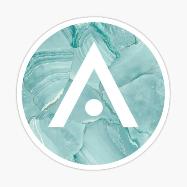 "Green Marble Aveda Logo" Sticker for Sale by Dalaura | Redbubble