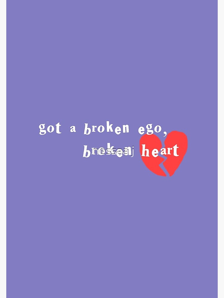 ""got a broken ego, broken heart" - olivia rodrigo in brutal" Spiral ...