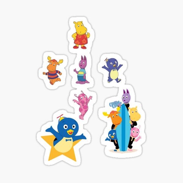 "Backyardigans" Sticker by AestheticabyA | Redbubble