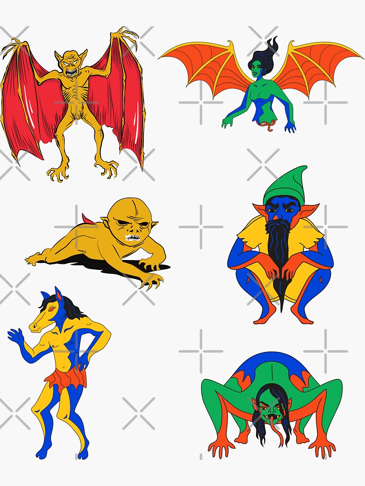 "Aswang Trese Mega Sticker Pack" Sticker for Sale by ecdato | Redbubble