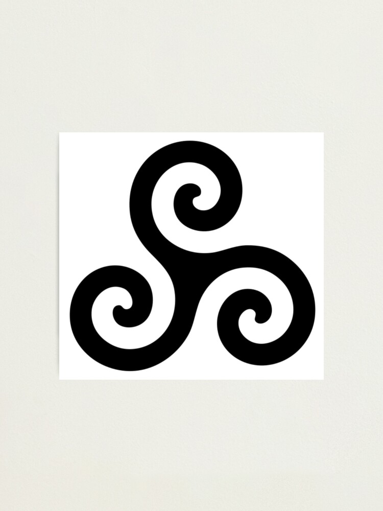 "Merlin druid symbol" Photographic Print for Sale by fandomslikeomg ...