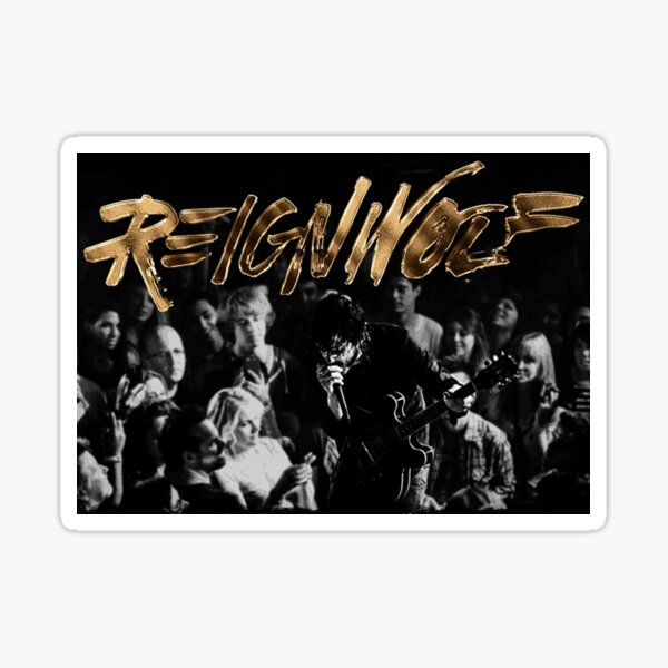 "Band Reign Logo Music Wolf" Sticker for Sale by ofiscard22 | Redbubble