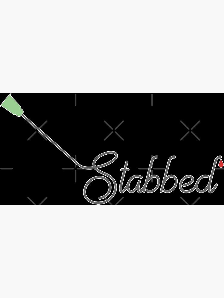 "STABBED" Photographic Print for Sale by TheLexyHeart | Redbubble