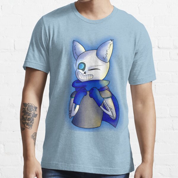 "Cat Ear Underswap Sans" T-shirt by dragon3ye321 | Redbubble