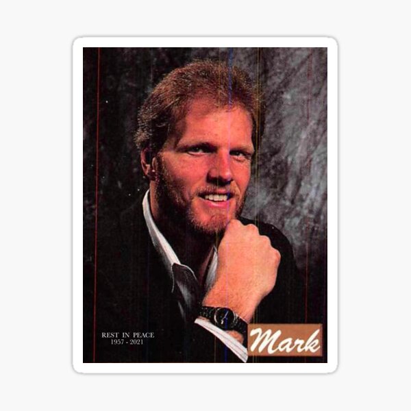 "Rip mark eaton" Sticker for Sale by Strongwomenxxx | Redbubble