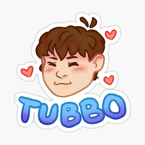 "Tubbo!" Sticker for Sale by BriightDusk | Redbubble