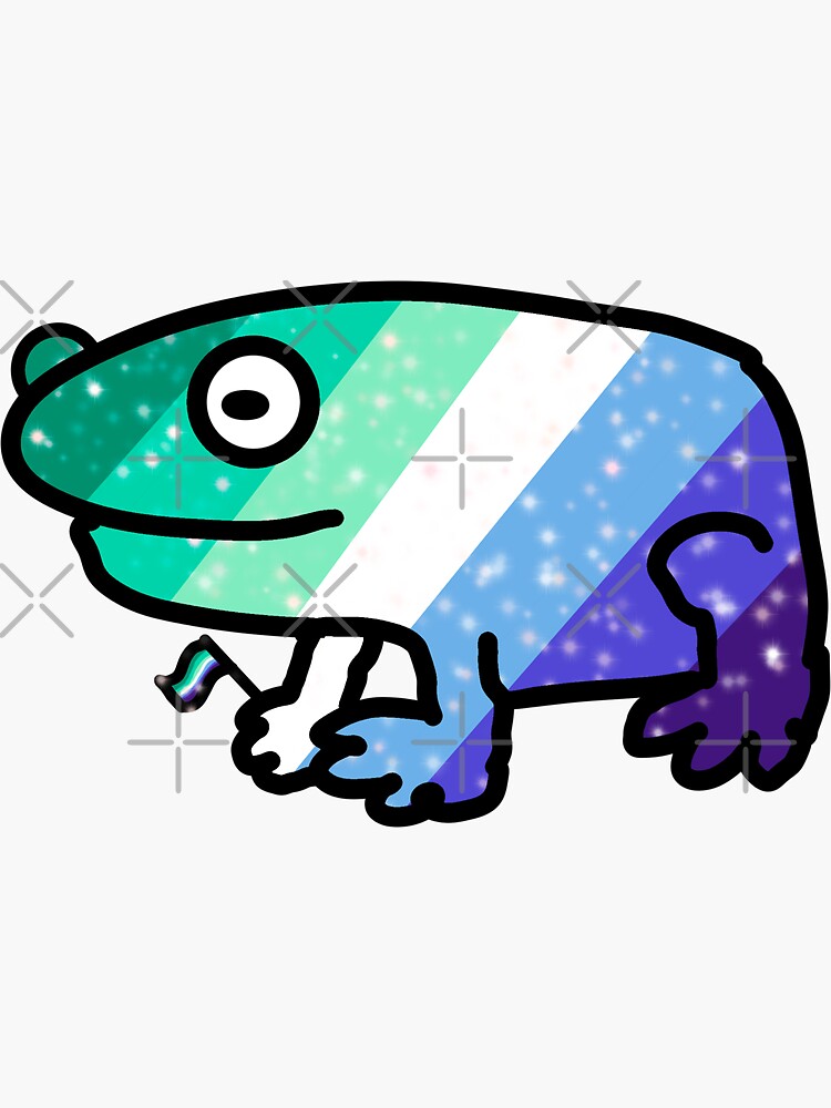 "MLM Frog" Sticker for Sale by firstroundpixel | Redbubble