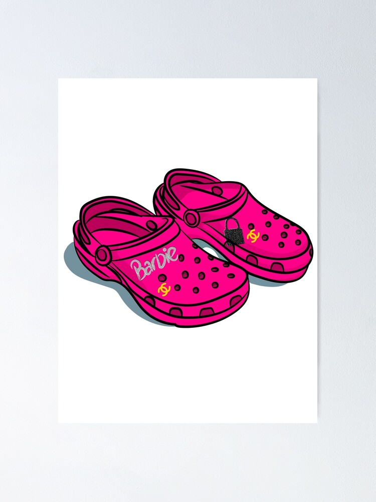 "Hot Pink Crocs- Nicki Minaj inspired" Poster for Sale by marycherryy ...