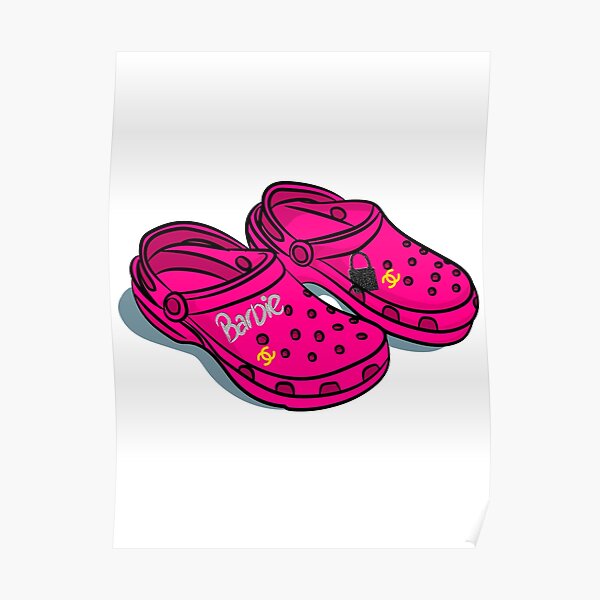 "Hot Pink Crocs- Nicki Minaj inspired" Poster for Sale by marycherryy ...