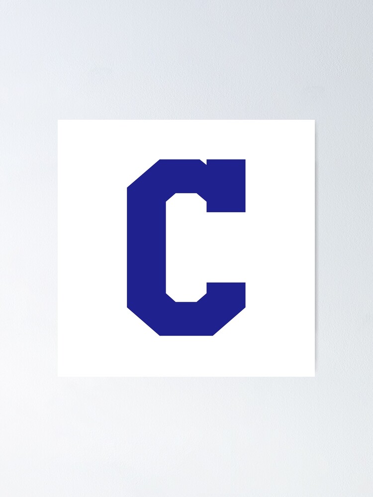 "Alphabet, Blue C, Sports letter C" Poster for Sale by TheCultStuff ...
