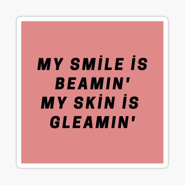 "7 rings by ariana gtrande" Sticker for Sale by littlegloryy | Redbubble