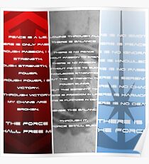 Sith Code: Posters | Redbubble