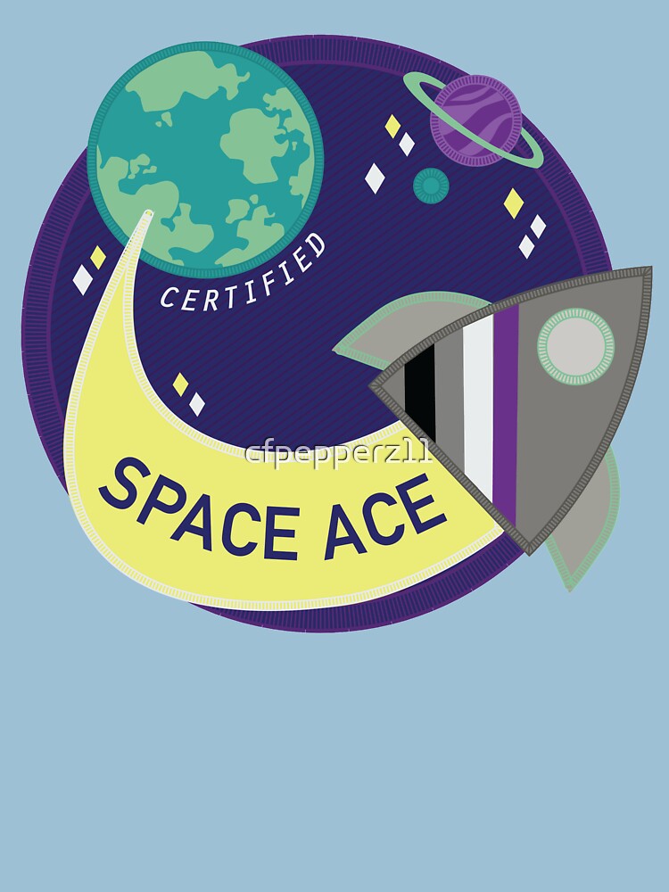 "Certified Space Ace" T-shirt for Sale by softbiology | Redbubble ...