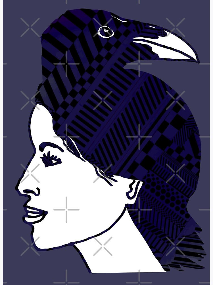 "Raven Girl" Poster for Sale by katemargoli | Redbubble