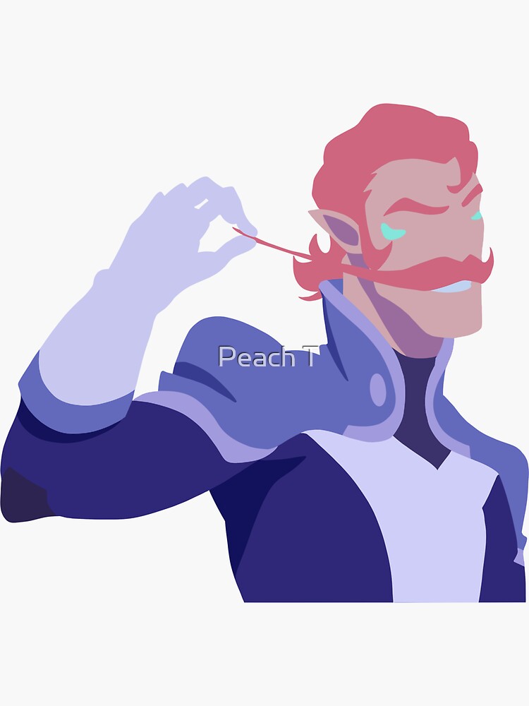 "Coran Coran the Gorgeous Man// Voltron: Legendary Defender" Sticker by ...