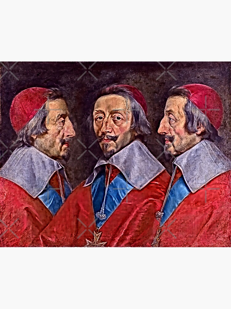 "The real Cardinal Richelieu from ; The Three Musketeers" Art Print by ...