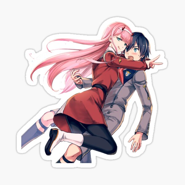 "Zero Two" Sticker for Sale by Ryuk133 | Redbubble