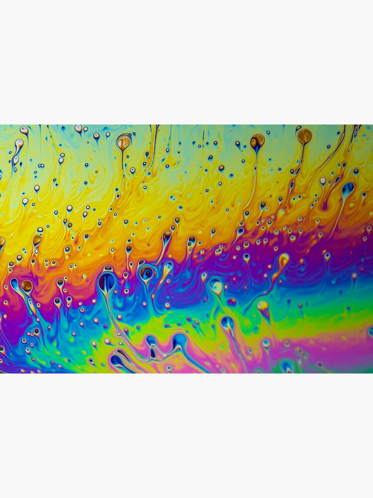 "Soap Film Abstract Macro Image" Sticker for Sale by srgreen | Redbubble