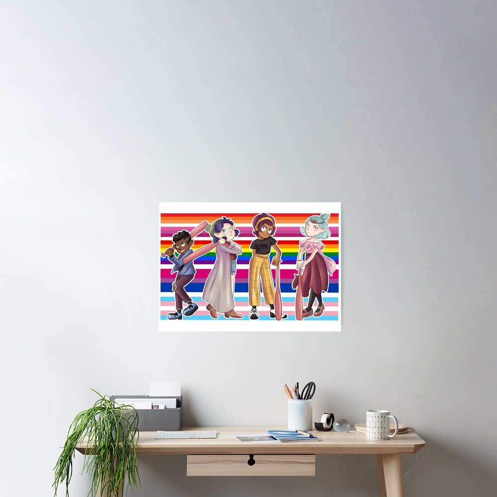 "The Owl House LGBT Pride" Poster by s3riousnonsense | Redbubble