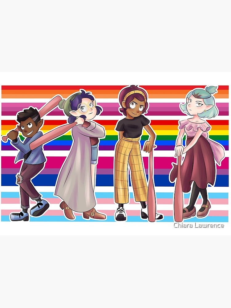 "The Owl House LGBT Pride" Poster by s3riousnonsense | Redbubble
